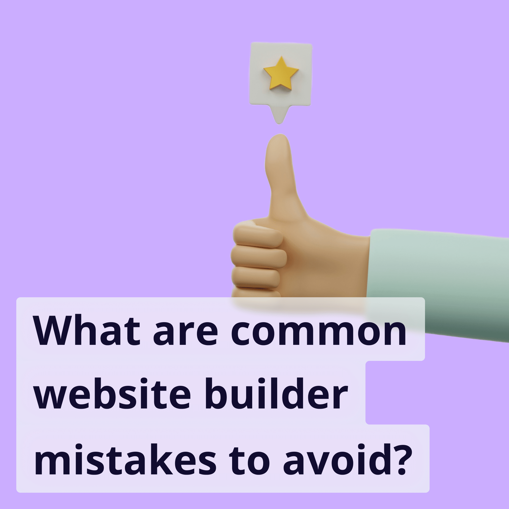 What are Common Website Builder Mistakes to Avoid?Tips for Professional ...