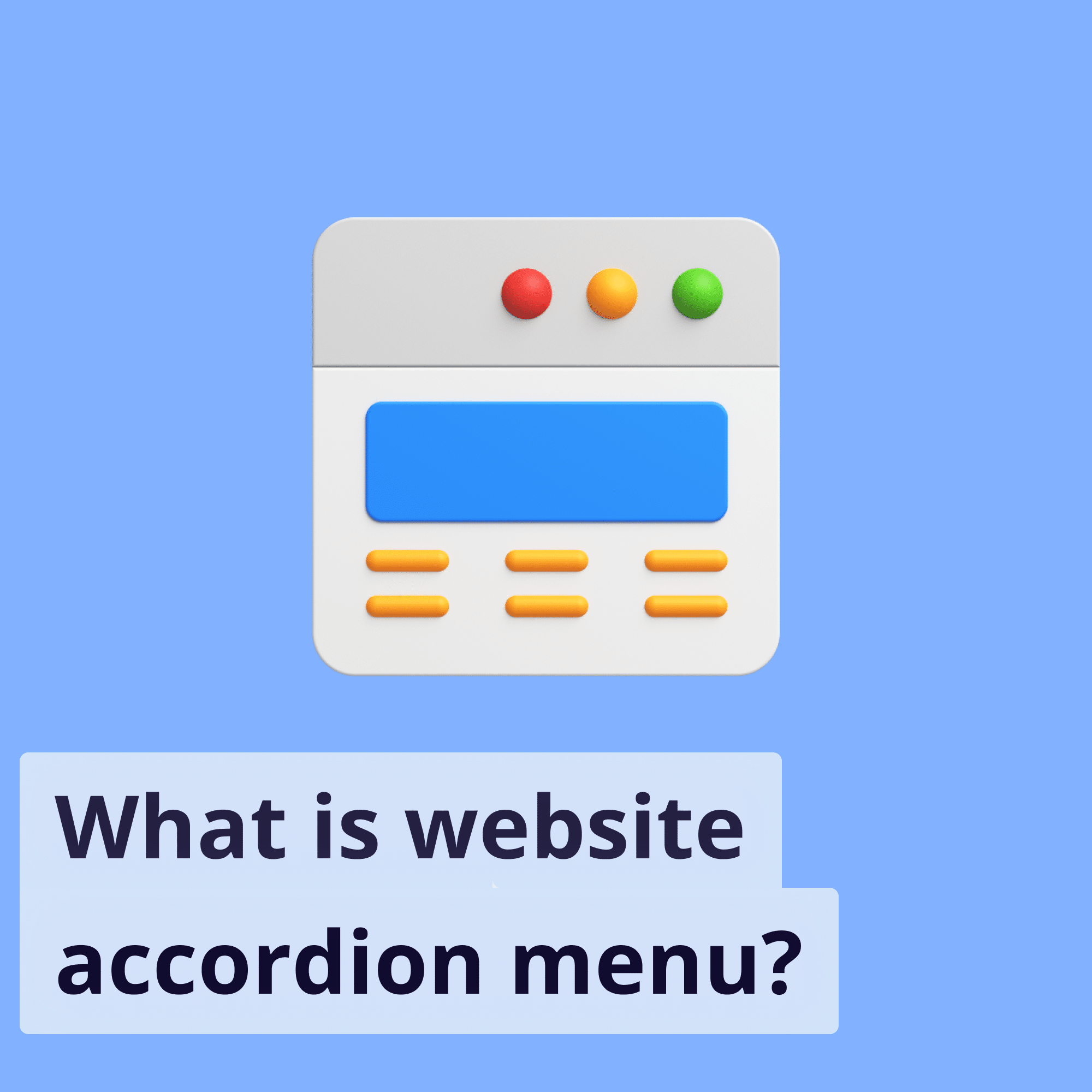 ¿Qué es un menú de acordeón en un sitio web? Comprendiendo los menús ...