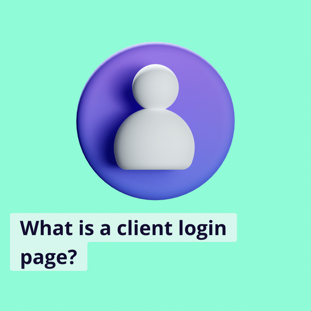 What is a Client Login Page? Private Website Gateway
