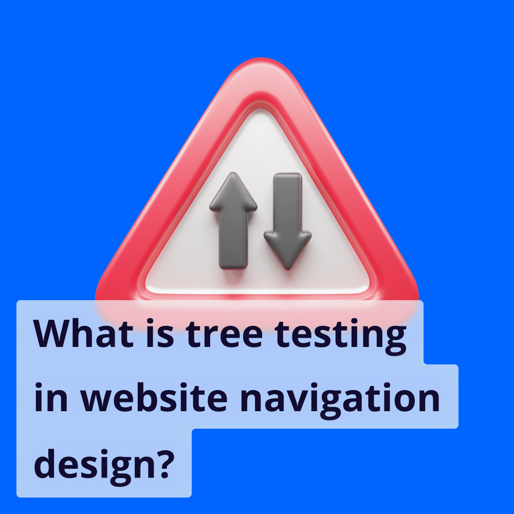 What is Tree Testing in website navigation design?